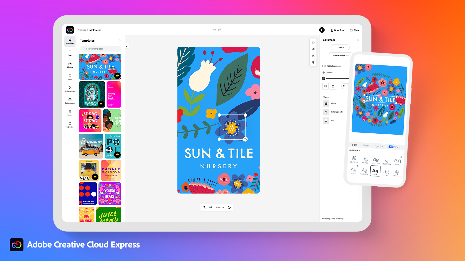 Adobe Introduces Creative Cloud Express - PaperplaneCo